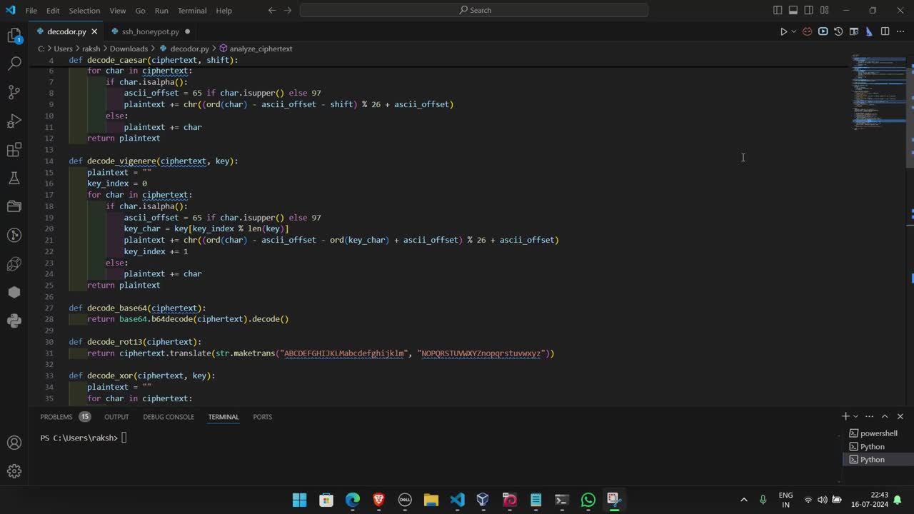 Rakshan Joel on LinkedIn: #python #cryptography #ctf #cybersecurity # ... Rakshan Joel on LinkedIn: #python #cryptography #ctf #cybersecurity # ...