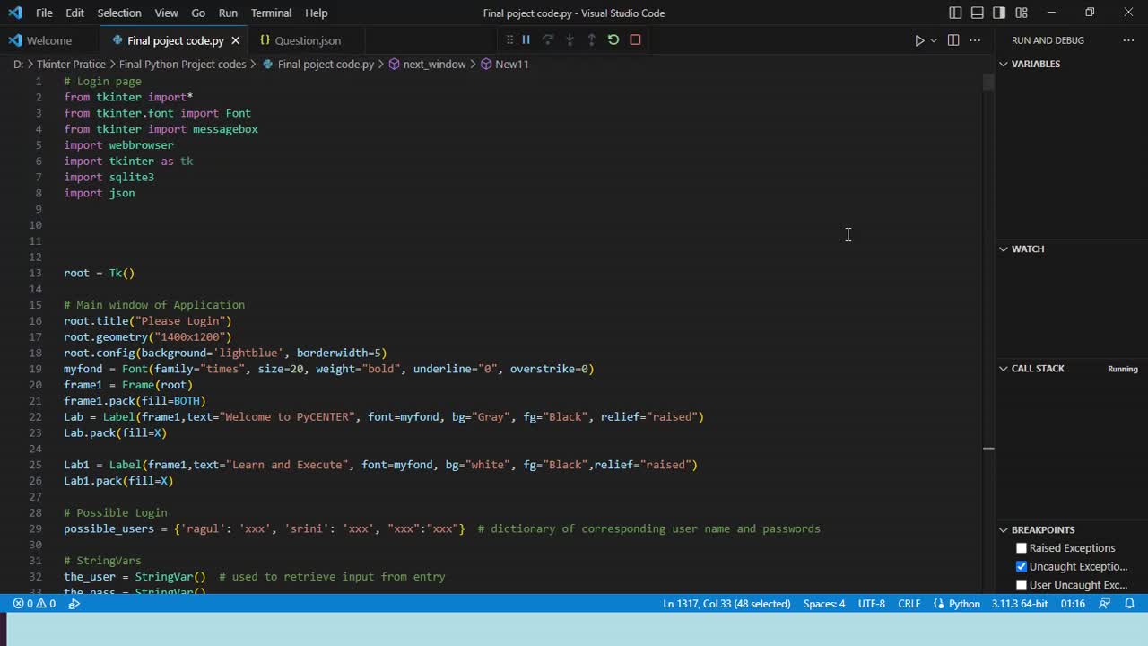 Ragul Srinivasan on LinkedIn: Python Learning Desktop Application GUI ... Ragul Srinivasan on LinkedIn: Python Learning Desktop Application GUI ...