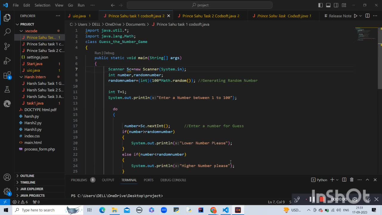 Prince Sahu on LinkedIn: #codsoft #codsoftinternship #codsoft # ... Prince Sahu on LinkedIn: #codsoft #codsoftinternship #codsoft # ...