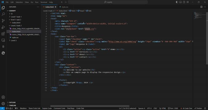 Vinoth A on LinkedIn: #html #css #webdevelopment #cognifyz #cognifyztec ... Vinoth A on LinkedIn: #html #css #webdevelopment #cognifyz #cognifyztec ...