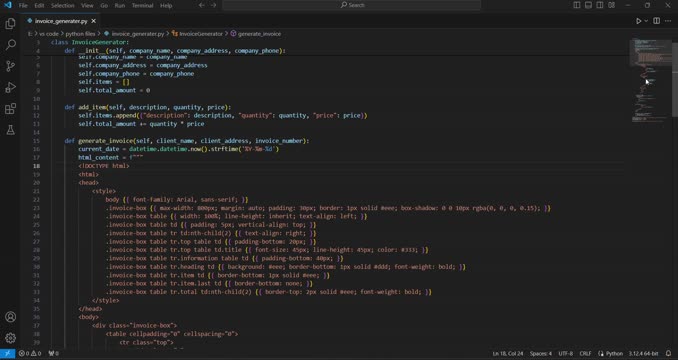 Shlok Shah on LinkedIn: #python #invoicegenerator #programming # ... Shlok Shah on LinkedIn: #python #invoicegenerator #programming # ...
