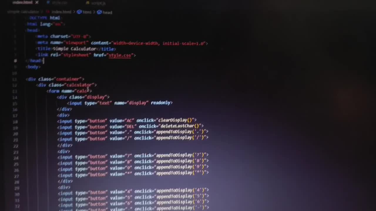 Vikas V on LinkedIn: #internpe #frontenddevelopment #javascript #html # ... Vikas V on LinkedIn: #internpe #frontenddevelopment #javascript #html # ...