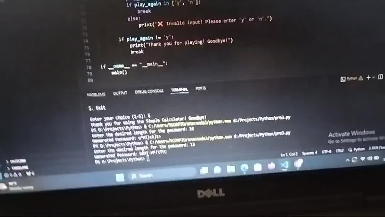 Ruba Patel on LinkedIn: #codsoft #python #rockpaperscissors #coding # ... Ruba Patel on LinkedIn: #codsoft #python #rockpaperscissors #coding # ...