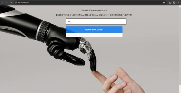 SARAVANAN R on LinkedIn: #geminiai #mernstack #fullstackdevelopment # ... SARAVANAN R on LinkedIn: #geminiai #mernstack #fullstackdevelopment # ...