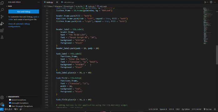 Vijay D on LinkedIn: #python #internship #todolist #pythonprogramming # ... Vijay D on LinkedIn: #python #internship #todolist #pythonprogramming # ...