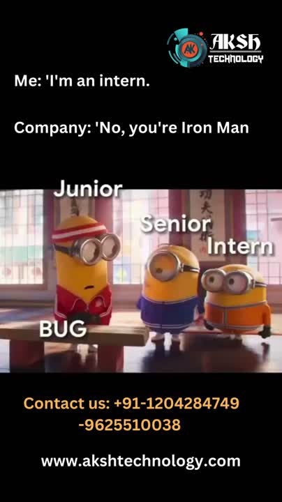 Aksh Technology on LinkedIn: #internshipinspiration #akshtechnology Aksh Technology on LinkedIn: #internshipinspiration #akshtechnology