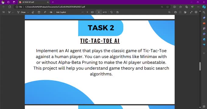 Rohit Prakash on LinkedIn: #codsoft #java #tictactoe #ai #coding # ... Rohit Prakash on LinkedIn: #codsoft #java #tictactoe #ai #coding # ...