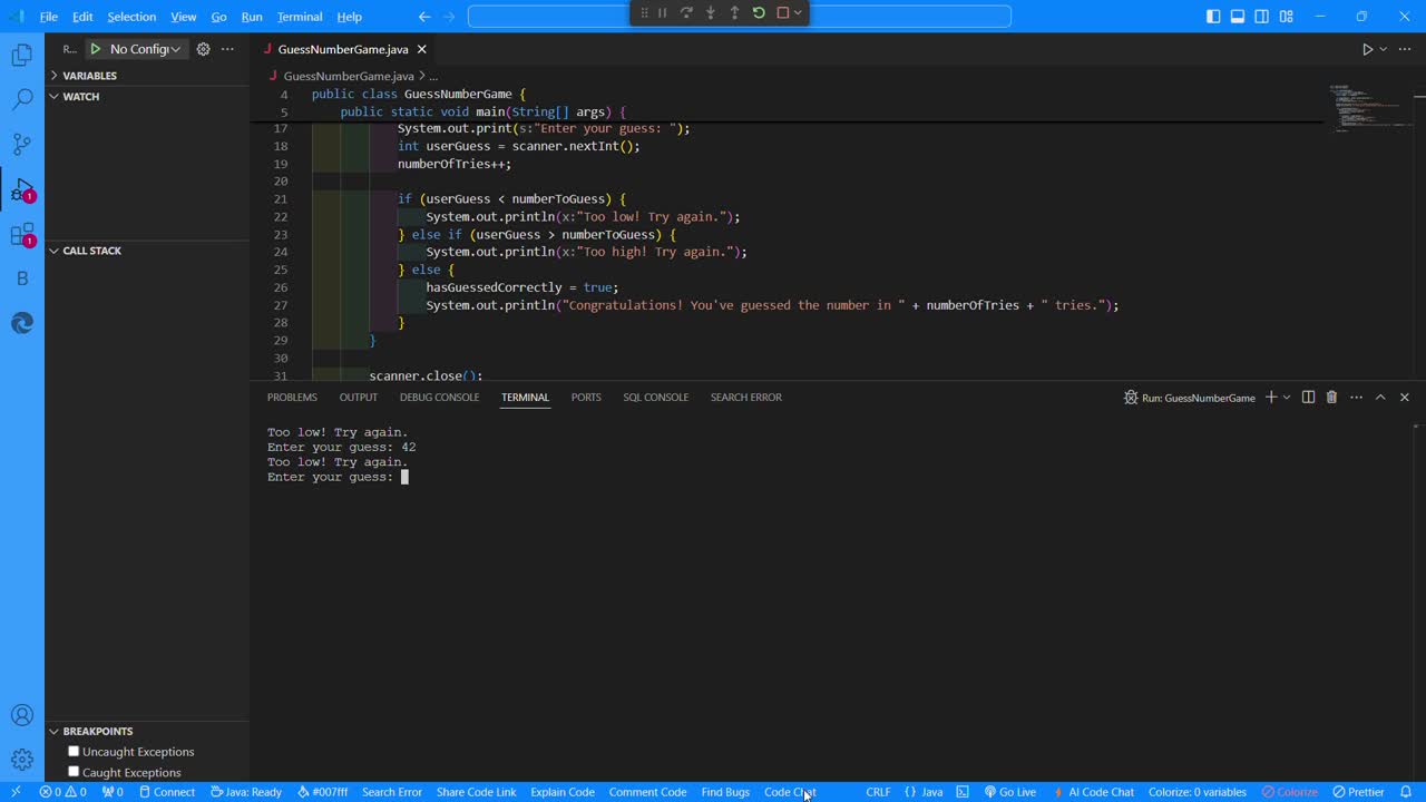Bharath M on LinkedIn: #java #coding #internpe #learning Bharath M on LinkedIn: #java #coding #internpe #learning
