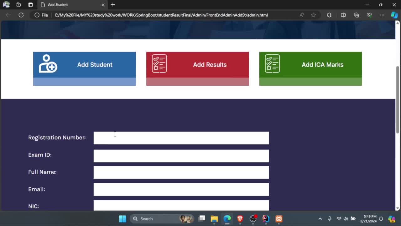 Vinod Madugalle on LinkedIn: Version 1: Spring Boot, HTML, CSS ... Vinod Madugalle on LinkedIn: Version 1: Spring Boot, HTML, CSS ...