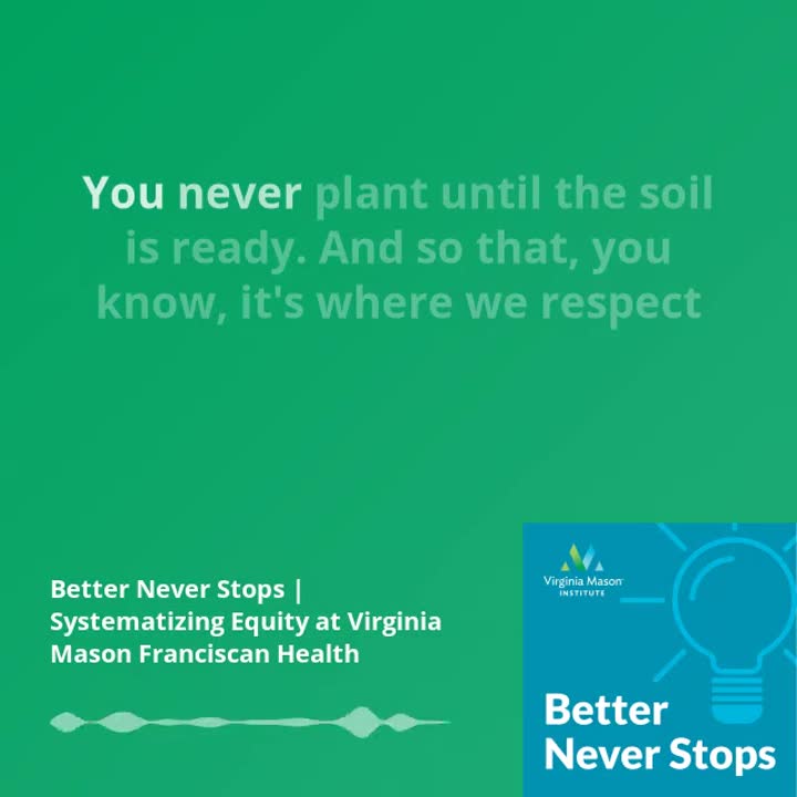 Virginia Mason Institute on LinkedIn: Better Never Stops ... Virginia Mason Institute on LinkedIn: Better Never Stops ...
