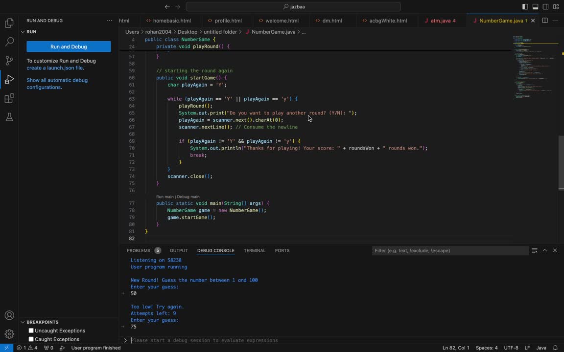 ROHAN SINGH CHOUHAN on LinkedIn: #codsoft #internship #javaprogramming ... ROHAN SINGH CHOUHAN on LinkedIn: #codsoft #internship #javaprogramming ...