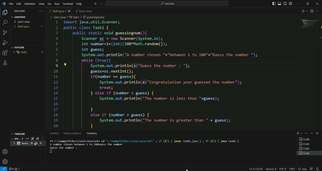 Akash Ghadai on LinkedIn: #codesoft #javaprogramming #internship Akash Ghadai on LinkedIn: #codesoft #javaprogramming #internship