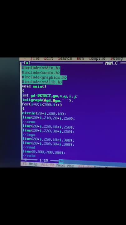 Aman Singh on LinkedIn: #cprogramming #graphics #animation #codingfun Aman Singh on LinkedIn: #cprogramming #graphics #animation #codingfun