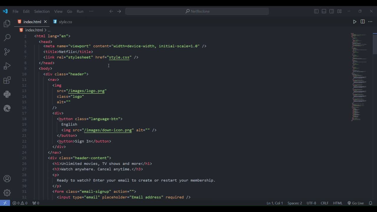 How I created Netflix website using HTML and CSS | Tanmmay R Joseph ... How I created Netflix website using HTML and CSS | Tanmmay R Joseph ...