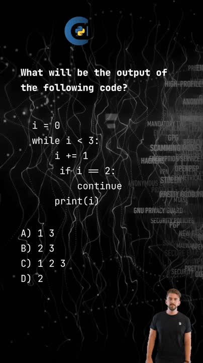 python coding on LinkedIn: #codeaj #codeajay #pythonmcq #programming # ... python coding on LinkedIn: #codeaj #codeajay #pythonmcq #programming # ...