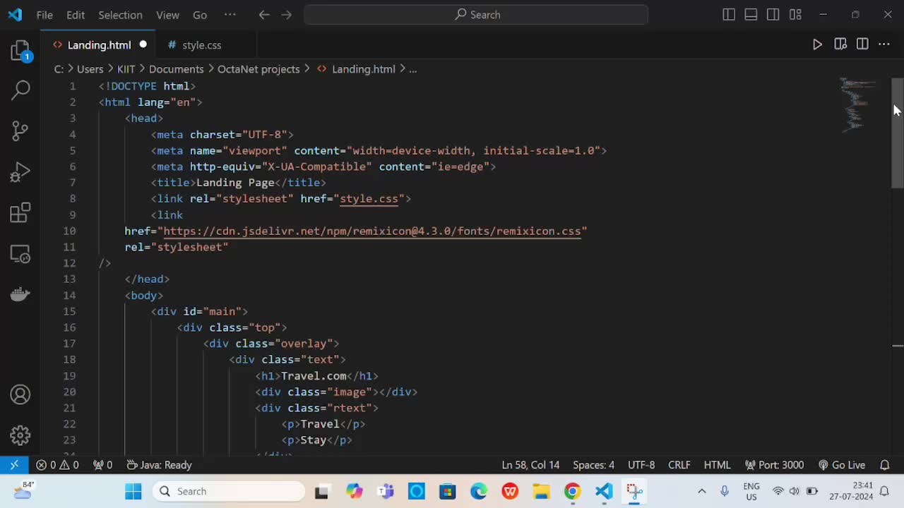 Rishi Raj on LinkedIn: #html #css #webdev #internship Rishi Raj on LinkedIn: #html #css #webdev #internship
