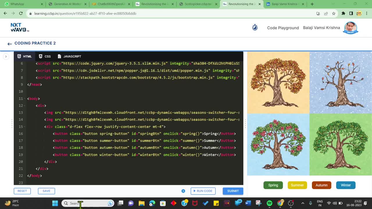 Balaji Vamsi Krishna Kolla on LinkedIn: #nxtwave #html #css #javascript ... Balaji Vamsi Krishna Kolla on LinkedIn: #nxtwave #html #css #javascript ...