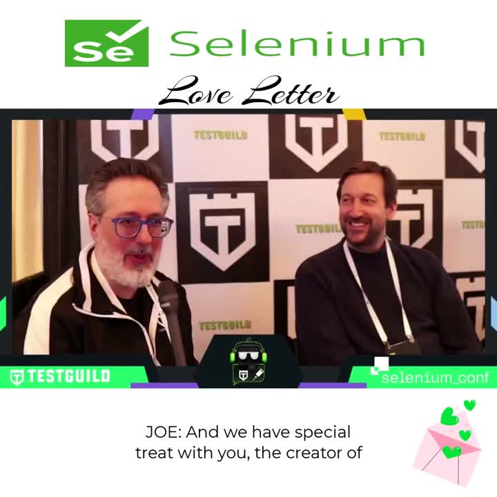 Joe Colantonio on LinkedIn: #selenium #seleniumconference # ... Joe Colantonio on LinkedIn: #selenium #seleniumconference # ...