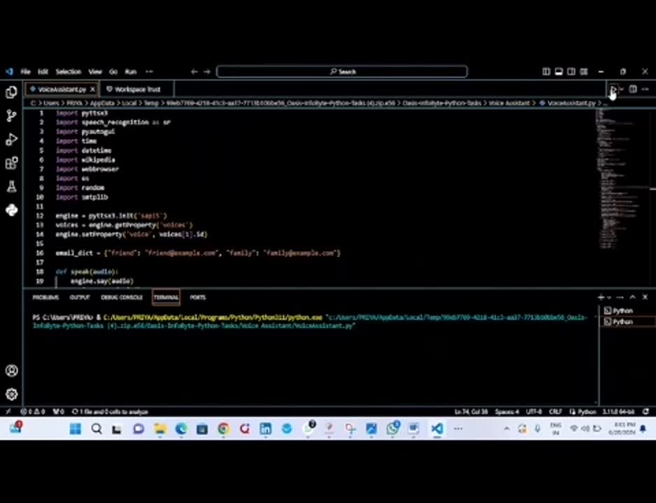 Priyadarshini Patnaik on LinkedIn: #pythonprogramming Priyadarshini Patnaik on LinkedIn: #pythonprogramming