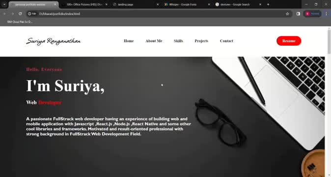Suriya R on LinkedIn: #connections #html #css #bharatintern #webdevelopment Suriya R on LinkedIn: #connections #html #css #bharatintern #webdevelopment