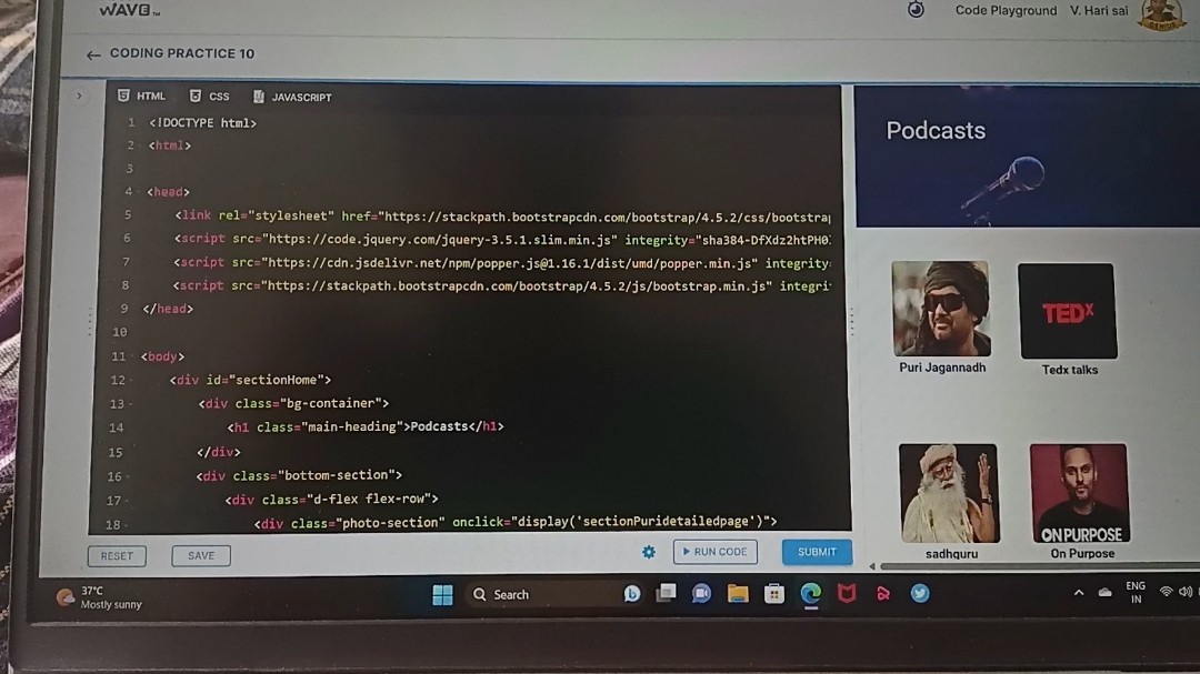 Hari Sai on LinkedIn: #ccbpacademy #codingchallenge #nxtwaveteam # ... Hari Sai on LinkedIn: #ccbpacademy #codingchallenge #nxtwaveteam # ...