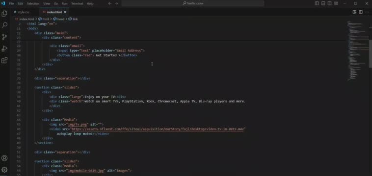 Habeeba khatoon on LinkedIn: #html #css #webdevelopment #netflixclone Habeeba khatoon on LinkedIn: #html #css #webdevelopment #netflixclone