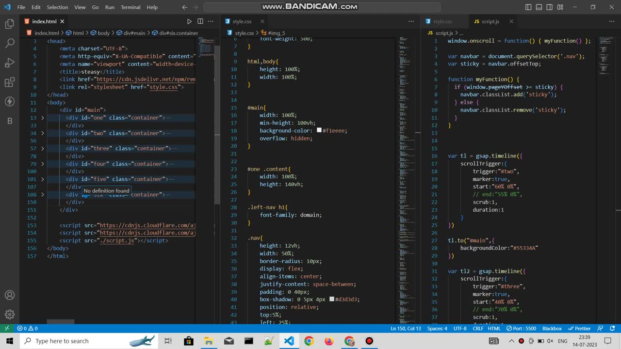 Prakash Kumar on LinkedIn: #html #css #javascript #gsap #scrolltrigger ... Prakash Kumar on LinkedIn: #html #css #javascript #gsap #scrolltrigger ...