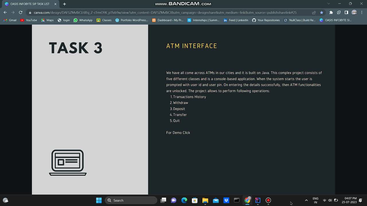 Debjit Sarkar on LinkedIn: #oasisinfobyte #internship #javaprogramming ... Debjit Sarkar on LinkedIn: #oasisinfobyte #internship #javaprogramming ...