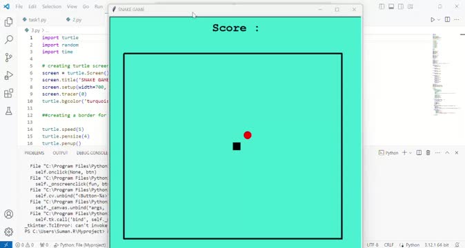 Suchith S on LinkedIn: #internpe #pythonprogramming Suchith S on LinkedIn: #internpe #pythonprogramming