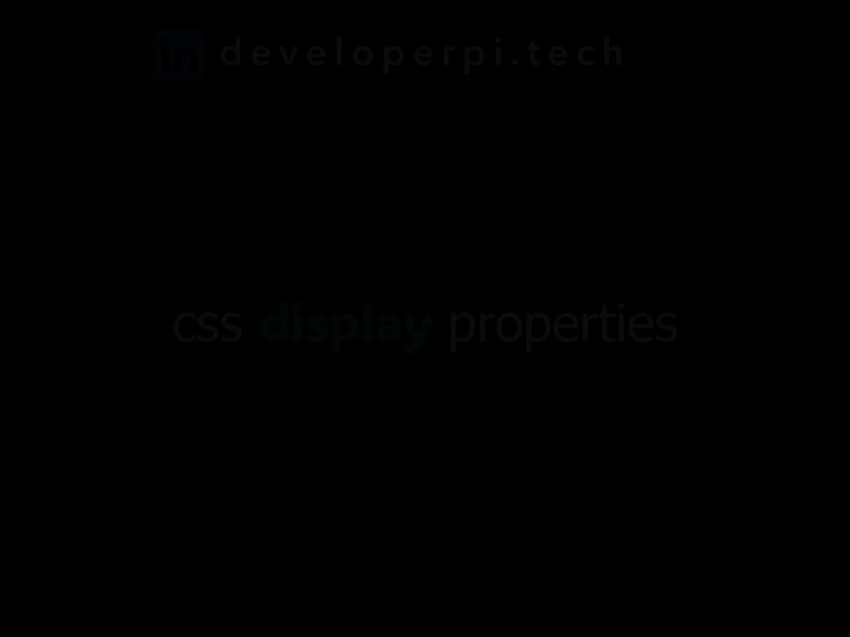 ezynxo.com on LinkedIn: display properties animation ezynxo.com on LinkedIn: display properties animation