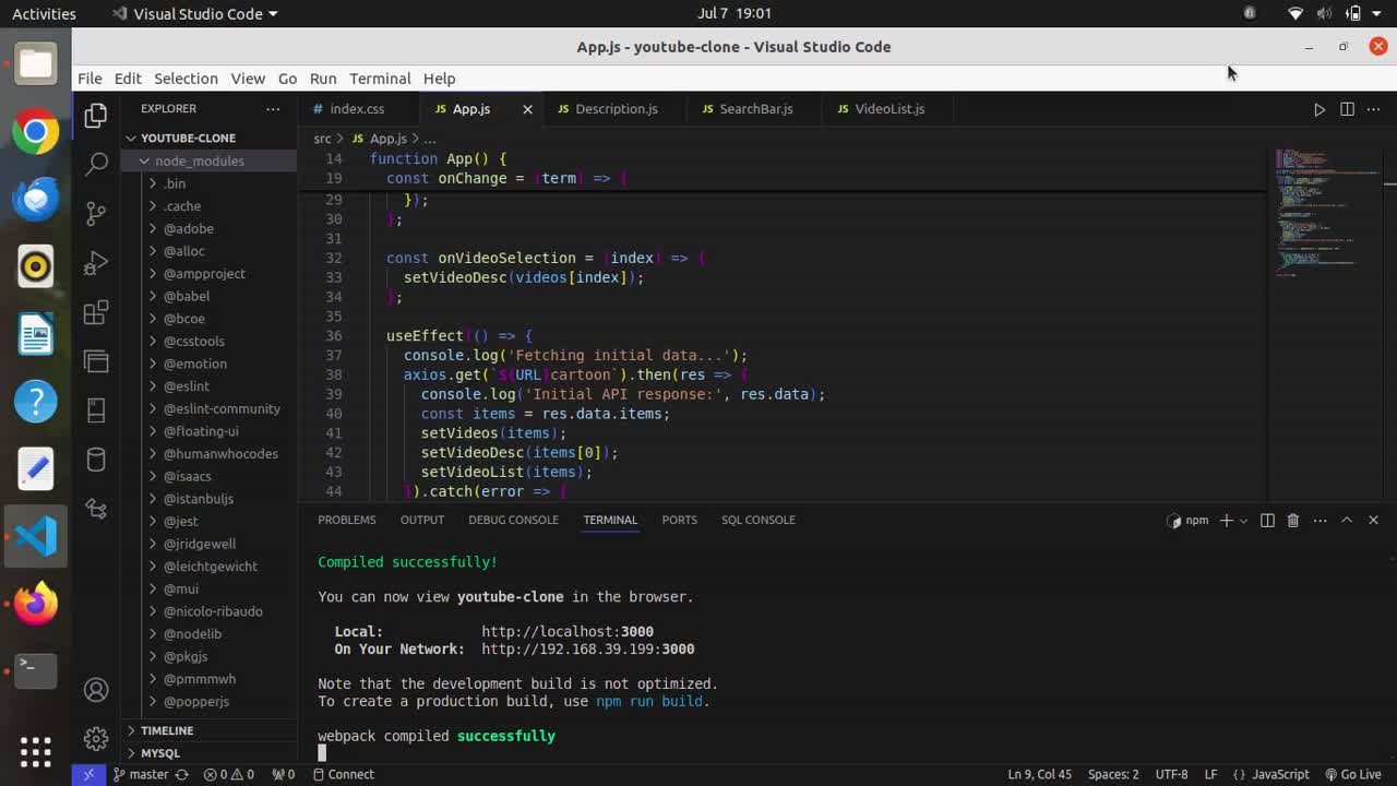 Sravani Durgam on LinkedIn: #webdevelopment #reactjs #youtubeapi # ... Sravani Durgam on LinkedIn: #webdevelopment #reactjs #youtubeapi # ...