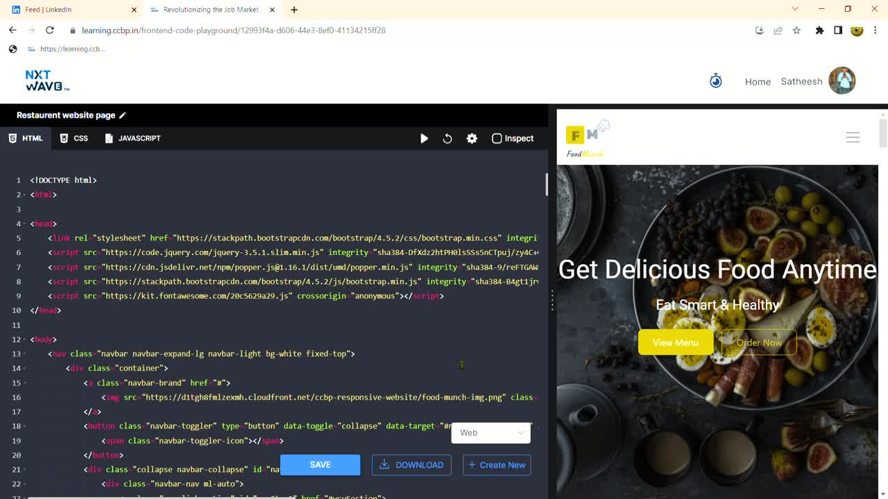 Satheesh Vinukonda on LinkedIn: #30daysofcodechallenge #html #css # ... Satheesh Vinukonda on LinkedIn: #30daysofcodechallenge #html #css # ...