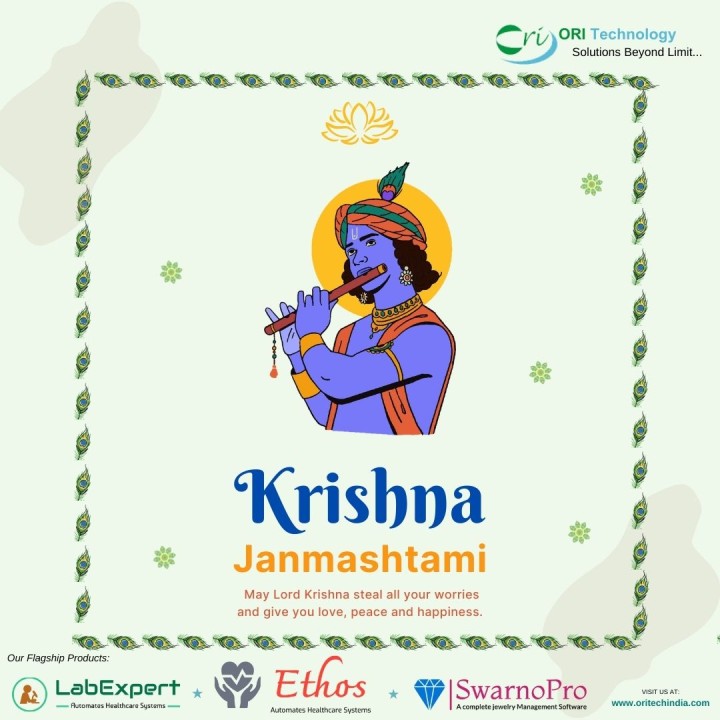 ORI Technology Pvt. Ltd. on LinkedIn: Janmashtami ORI Technology Pvt. Ltd. on LinkedIn: Janmashtami