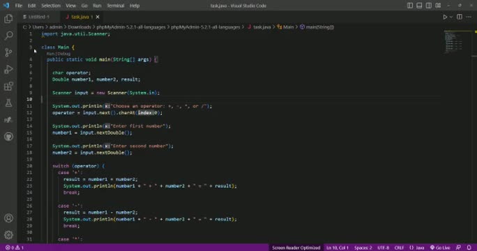 Sakshi Kadam on LinkedIn: #javaprogramminglanguage #java #intenship # ... Sakshi Kadam on LinkedIn: #javaprogramminglanguage #java #intenship # ...