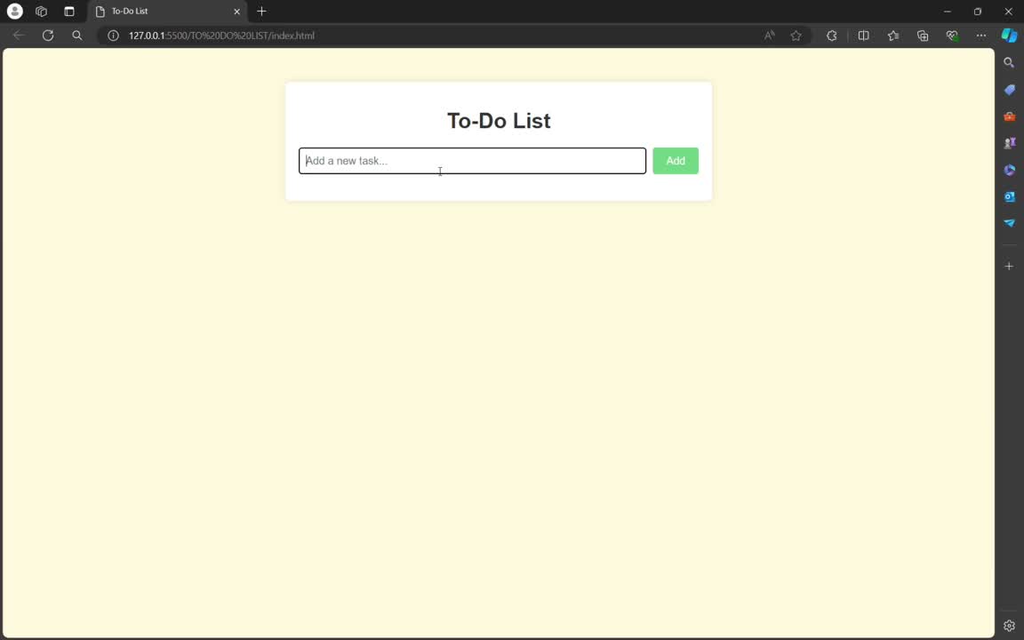 Harshit Kumar on LinkedIn: #webdesign #javascript #todolist Harshit Kumar on LinkedIn: #webdesign #javascript #todolist