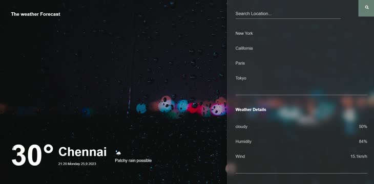 Adapa Mohan Sai Yeswanth on LinkedIn: #weatherforecast #html #css # ... Adapa Mohan Sai Yeswanth on LinkedIn: #weatherforecast #html #css # ...