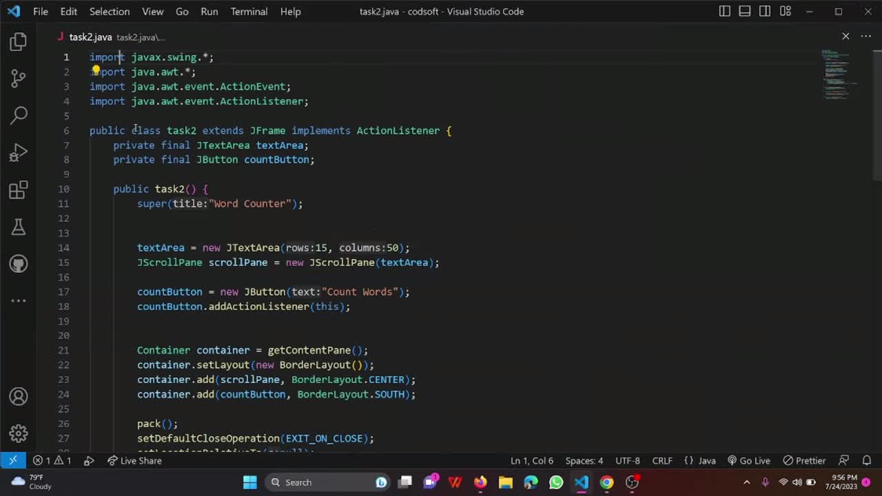 ANIKET TIKAMALE on LinkedIn: #codsoft #javaprogramming #internship # ... ANIKET TIKAMALE on LinkedIn: #codsoft #javaprogramming #internship # ...