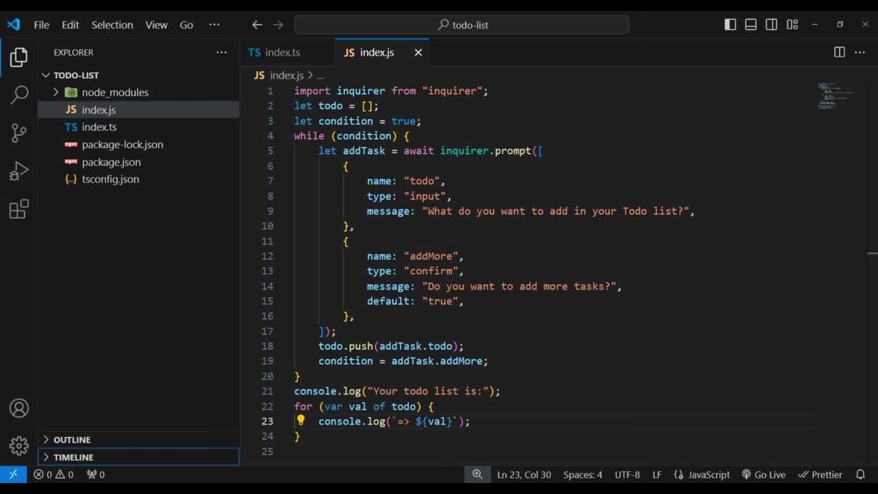 Muhammad Haris Awan on LinkedIn: I've made a CLI-based To-do List app ... Muhammad Haris Awan on LinkedIn: I've made a CLI-based To-do List app ...