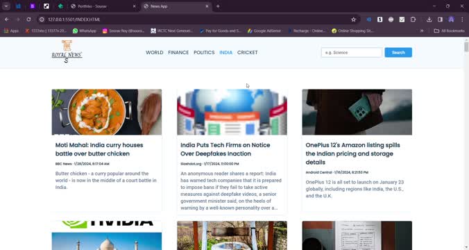 Sourav Dalai on LinkedIn: #newswebsite Sourav Dalai on LinkedIn: #newswebsite