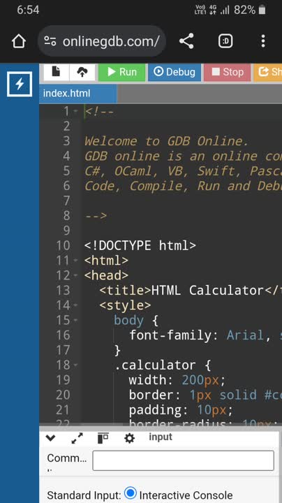 Gaurav Singh on LinkedIn: Html Calculator app Task1 InternPe Gaurav Singh on LinkedIn: Html Calculator app Task1 InternPe