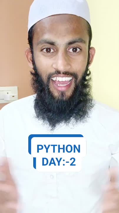 Mohammed Ali on LinkedIn: #python #pythondeveloper #pythonprogramming # ... Mohammed Ali on LinkedIn: #python #pythondeveloper #pythonprogramming # ...