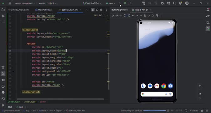Vaishnavi Palanisamy on LinkedIn: video of number guessing game Android๐๐ Vaishnavi Palanisamy on LinkedIn: video of number guessing game Android๐๐