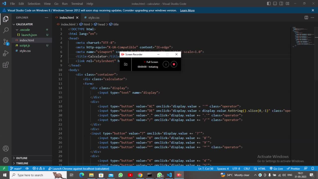 S Akhil on LinkedIn: calculator using html css js S Akhil on LinkedIn: calculator using html css js