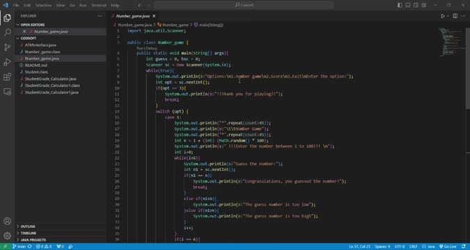 Sarthak Patil on LinkedIn: #javaprogramming #codsoft #javaprogramming # ... Sarthak Patil on LinkedIn: #javaprogramming #codsoft #javaprogramming # ...