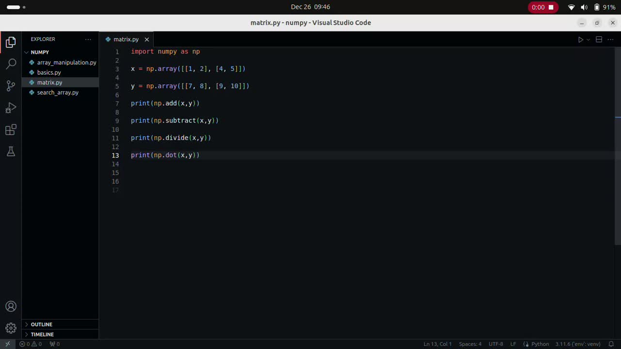 Sagar Tiwari on LinkedIn: #numpy Sagar Tiwari on LinkedIn: #numpy