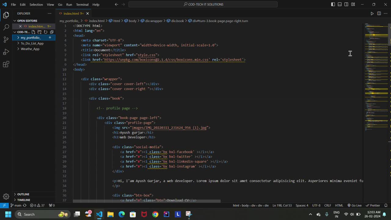 Ayush Gurjar on LinkedIn: #webdevelopment #intership # ... Ayush Gurjar on LinkedIn: #webdevelopment #intership # ...