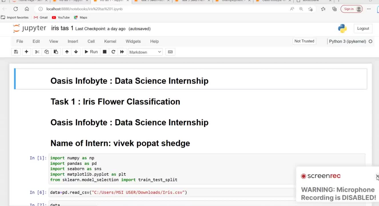 Vivek Shedge on LinkedIn: #task1 #github #internship #datascience # ... Vivek Shedge on LinkedIn: #task1 #github #internship #datascience # ...