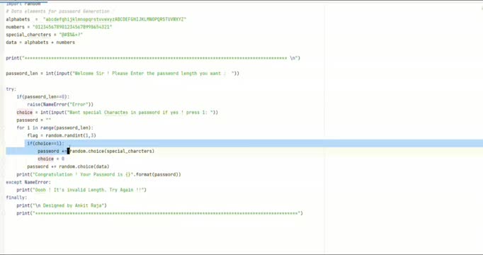 Ankit Raja on LinkedIn: #python #programming #security #passwords # ... Ankit Raja on LinkedIn: #python #programming #security #passwords # ...