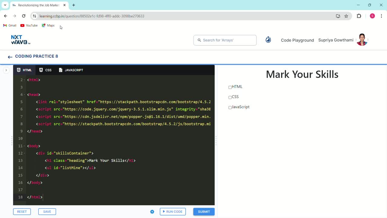 Supriya Gowthami Kundam on LinkedIn: #day #html #css #javascript # ... Supriya Gowthami Kundam on LinkedIn: #day #html #css #javascript # ...
