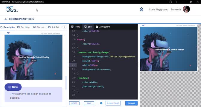 Sravanthi K. on LinkedIn: #day5 #30daysofcodechallenge #nxtwave #ccbp Sravanthi K. on LinkedIn: #day5 #30daysofcodechallenge #nxtwave #ccbp